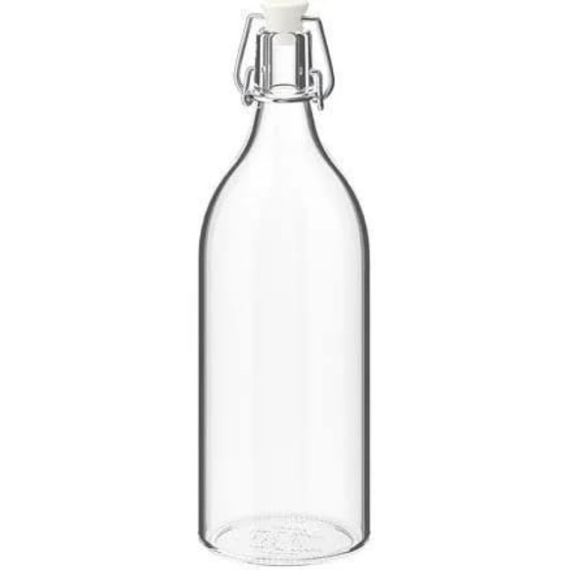 Jual Botol Estetik Botol Kaca Botol Minuman Susu Kecap Minyak 1 Liter ...