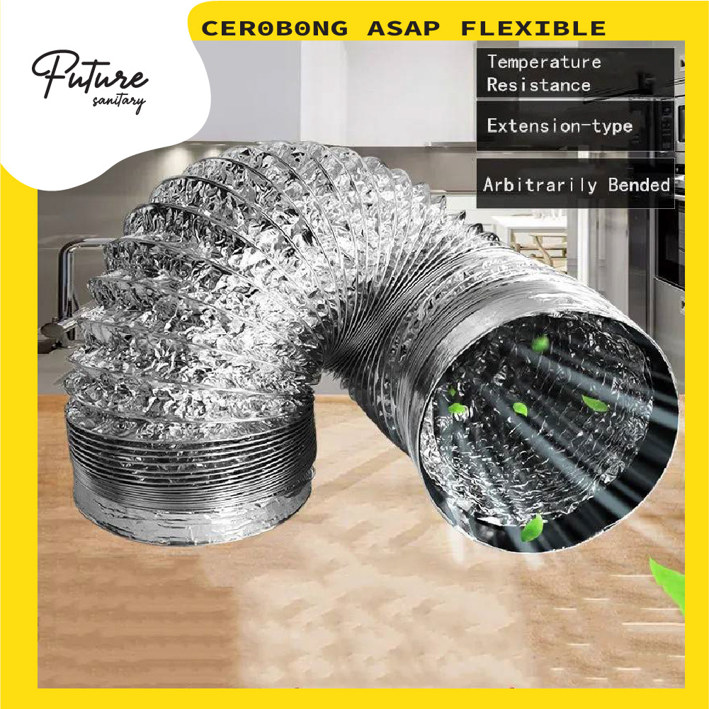 Jual Fleksibel Cerobong Asap Cooker Hood | Shopee Indonesia