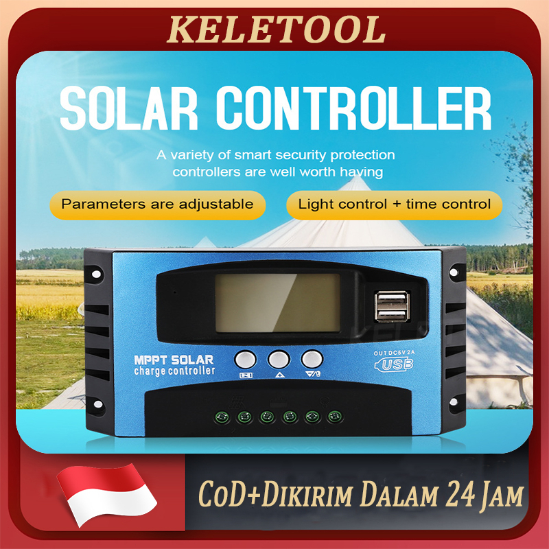Jual Pengontrol Pengisi Daya Tenaga Surya Mppt Solar Charge Controller ...