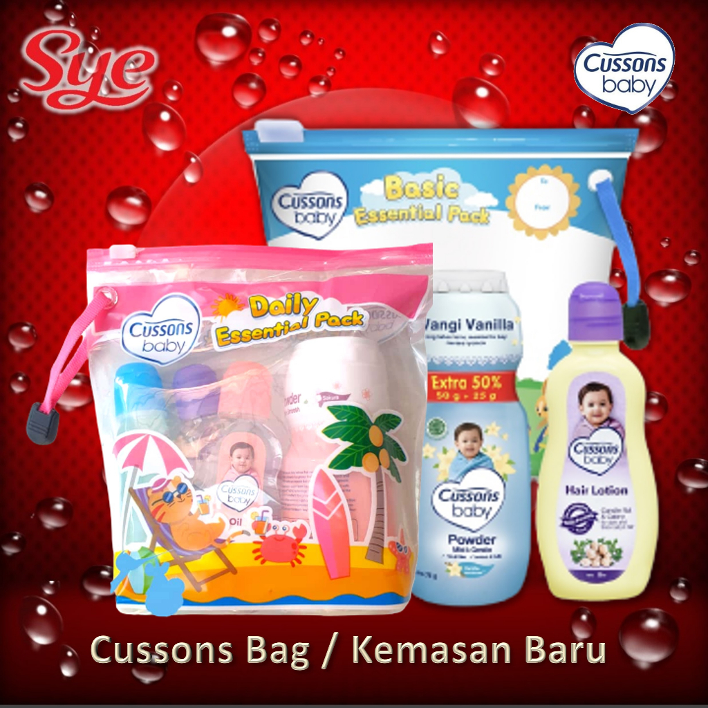 Jual Cussons Baby Gift Box & Mini Bag & Medium Bag - Daily Essential ...
