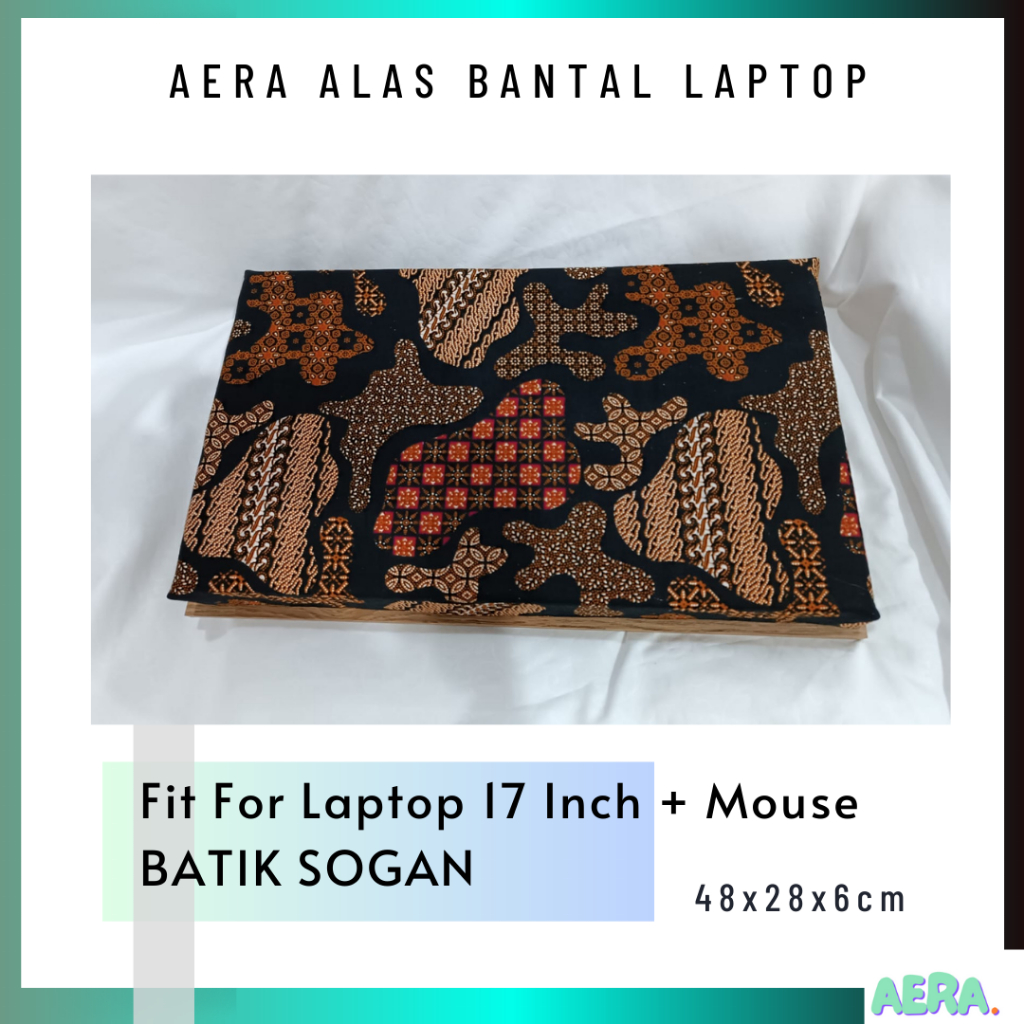 Jual AERA Bantal Laptop 5 in 1 | Alas Laptop Anti Panas | Meja Bantal ...