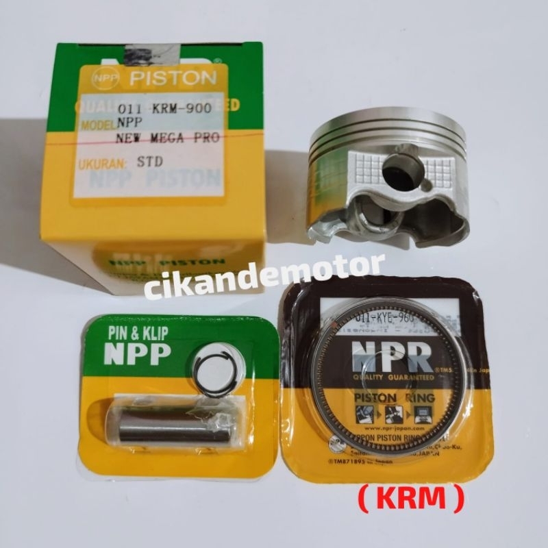 Jual piston kit verza crf 150 mega pro new mono shock ( KYE ) std-100 ...