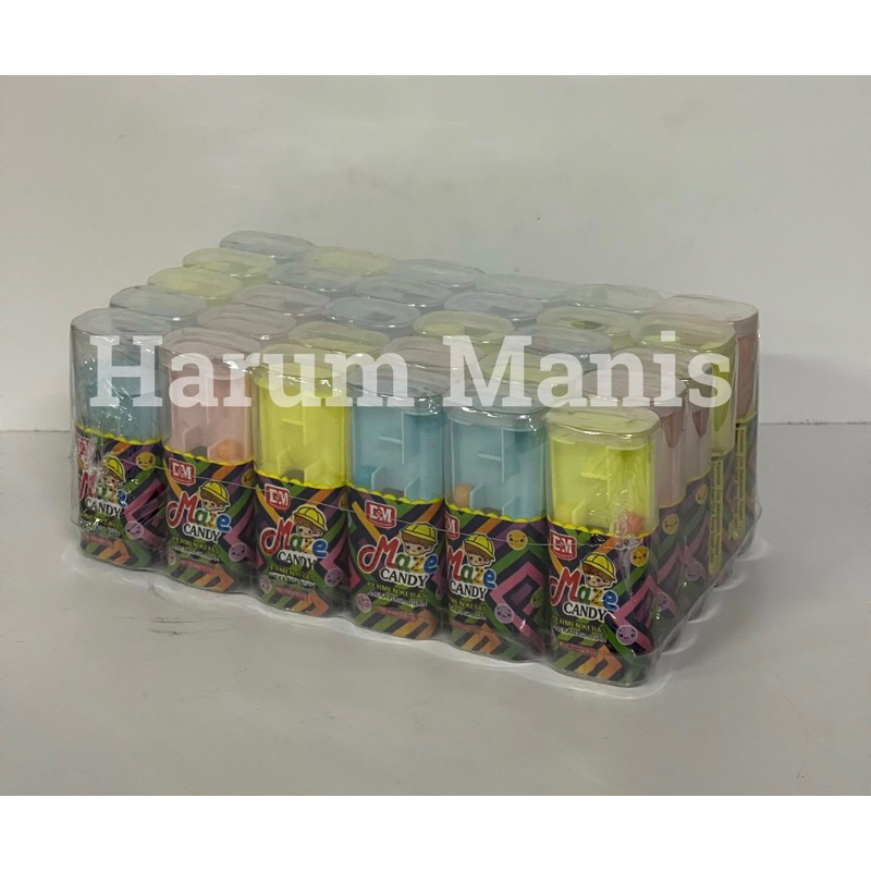 Jual Permen Keras Maze Candy Labirin isi 30 pcs | Shopee Indonesia