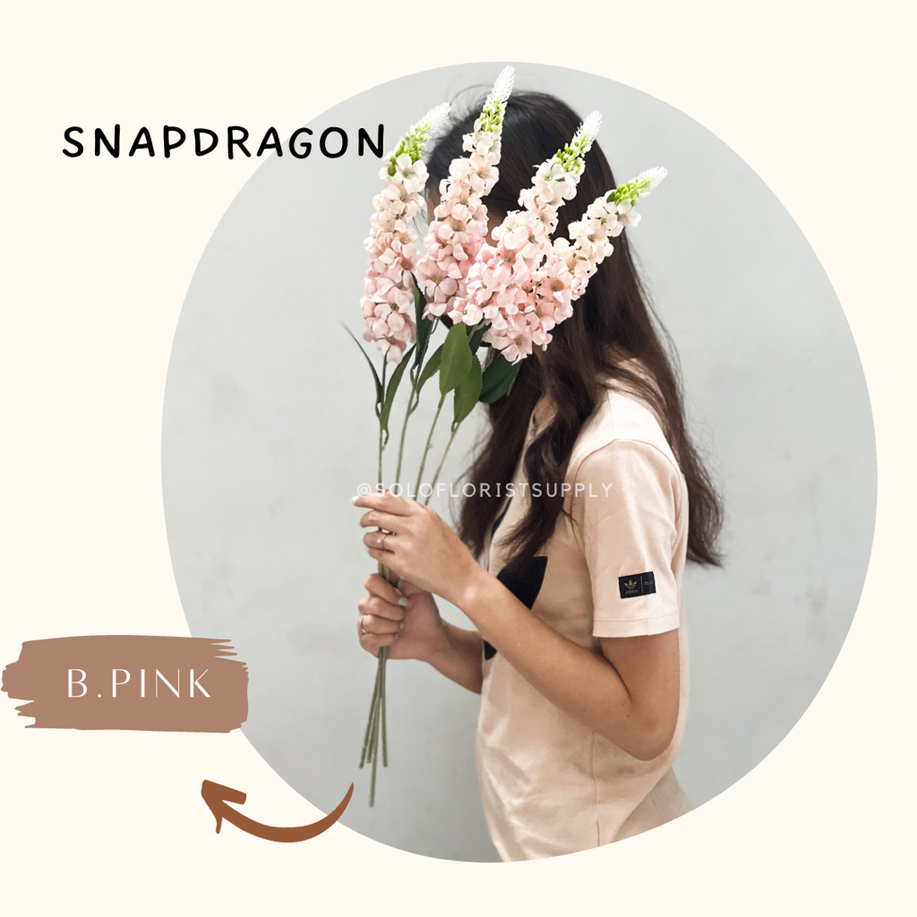 Jual SNAPDRAGON Artificial Flocking Hyacinth Bunga Palsu Sedap Malam ...