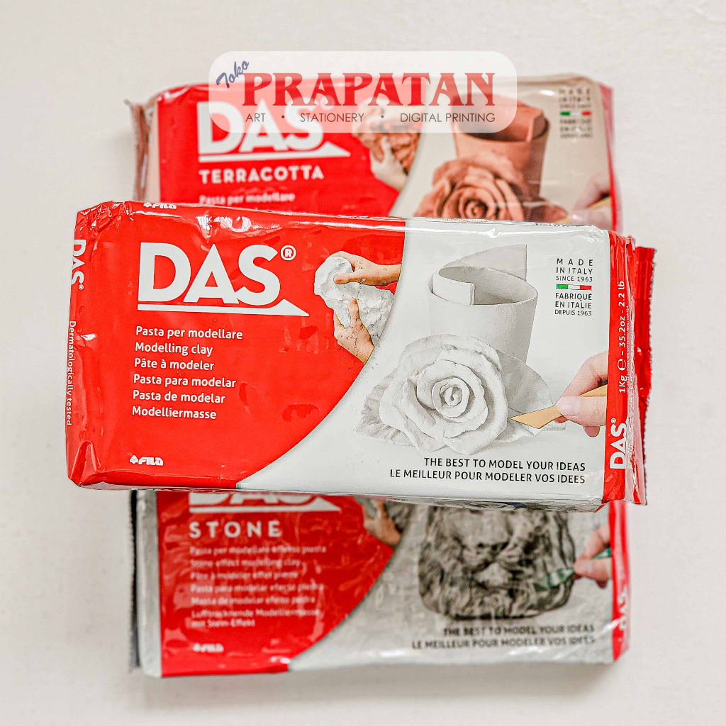 Jual Das Modelling Clay 1000g | Das Clay | Tanah Liat | Pottery ...