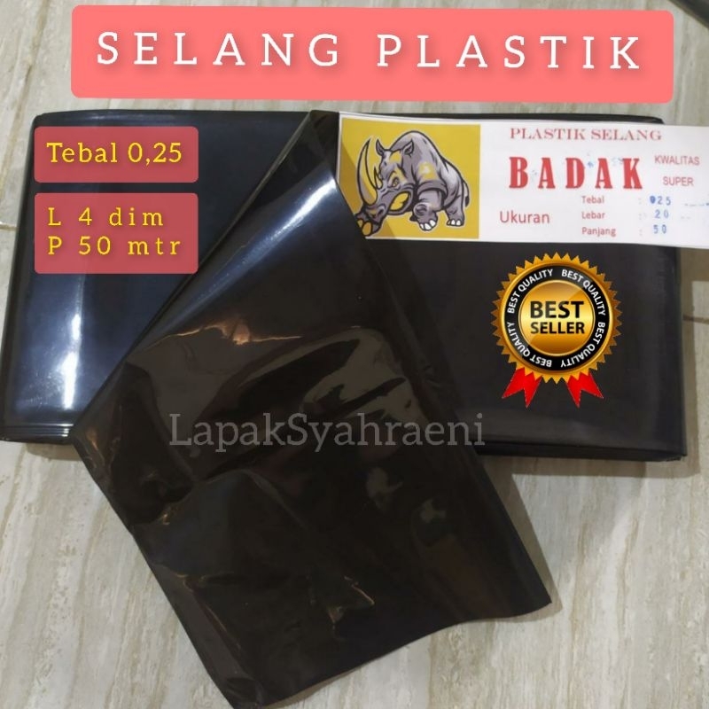Jual selang plastik hitam PE 4 dim x 50mtr 025 selang irigasi selang ...