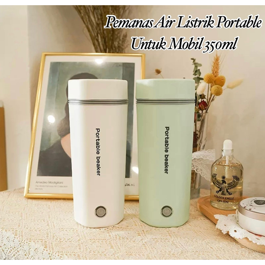 Jual Pemanas Air Listrik Rumah Mobil Electric Thermos Kettle Portable ...