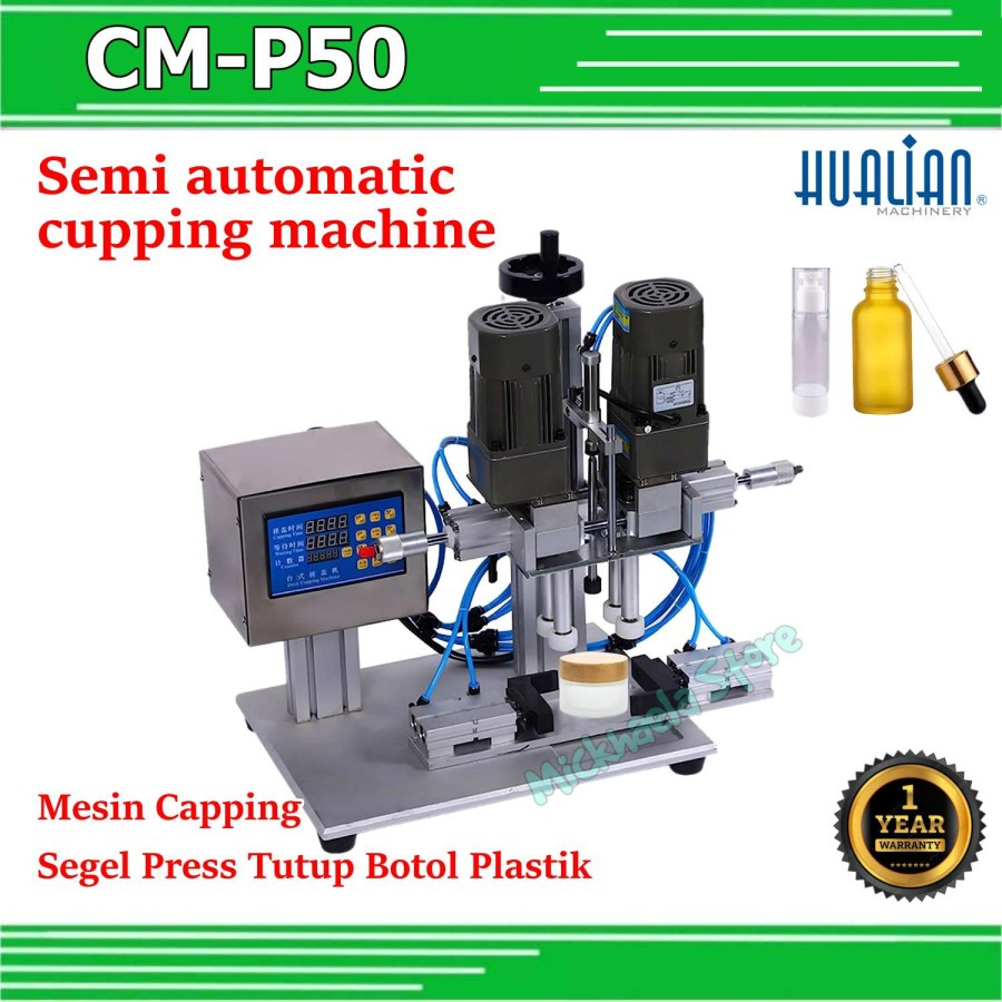 Jual Mesin Capping CM-P50 Segel Press Tutup Botol Plastik | Shopee ...