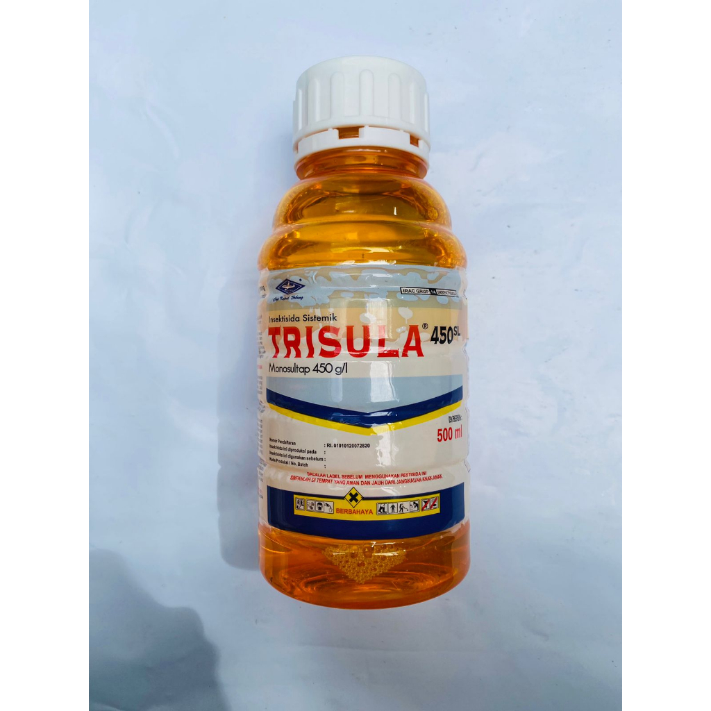 Jual Insektisida Sistemik TRISULA 450SL dr cap kapal terbang 500 ml ...