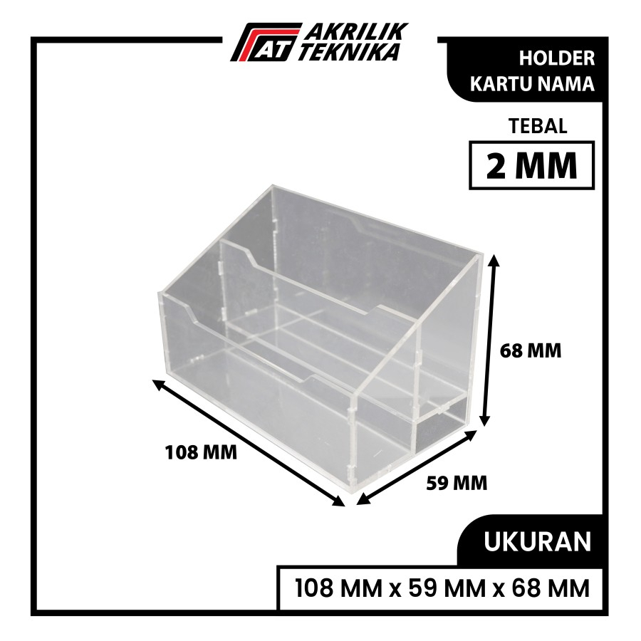 Jual Tempat Kartu Nama / Display Meja Kantor Bisnis / Rak Kartu Name ...