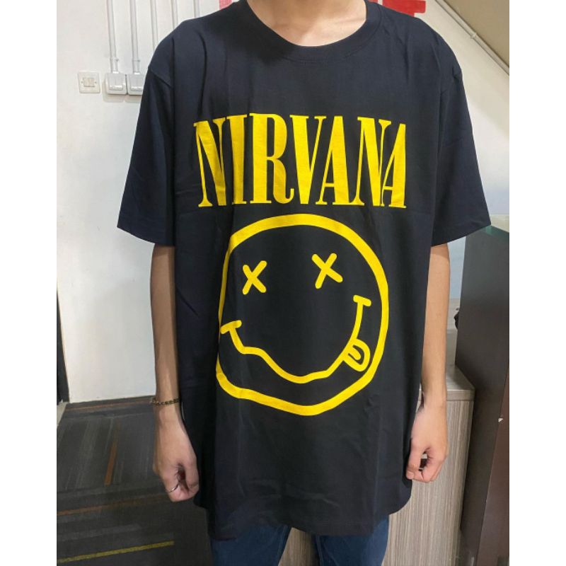 Jual Kaos Nirvana (tag Rock Yeah) | Shopee Indonesia