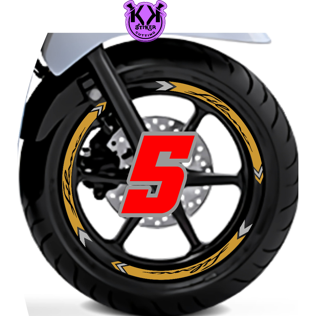 Jual SC.235/STIKERCUTTINGVELG/STIKER VARIASI/STIKER LIS VELG/STIKER ...