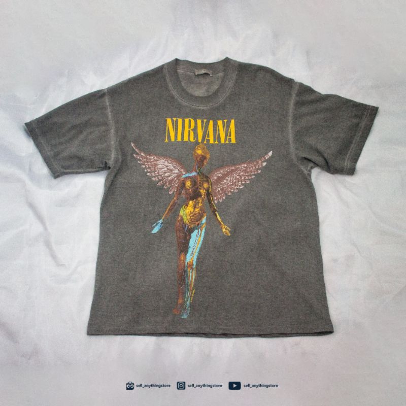 Jual Kaos Nirvana In Utero Vintage | Shopee Indonesia Jual Kaos Nirvana In Utero Vintage | Shopee Indonesia