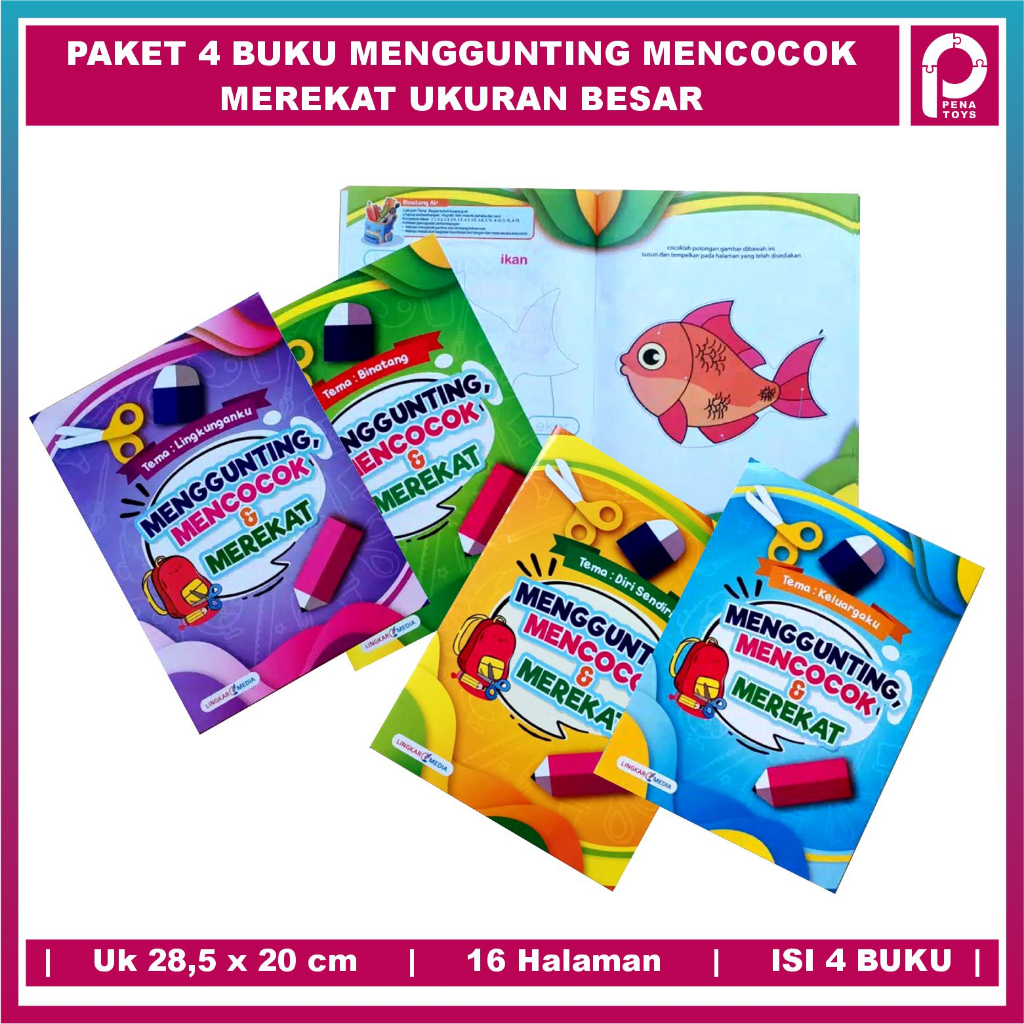 Jual Menggunting Mencocok Merekat (LM) | Shopee Indonesia