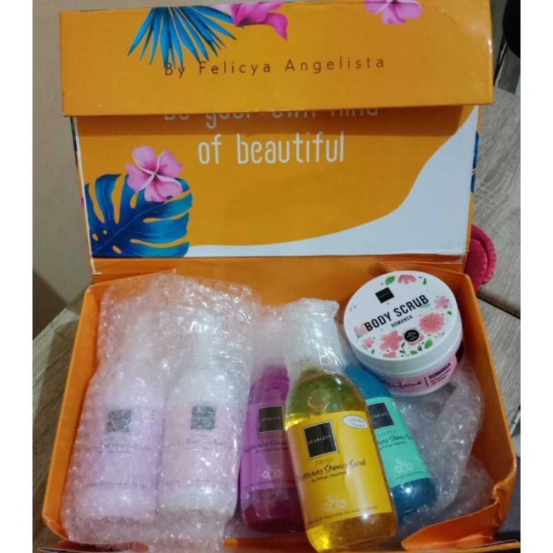 Jual Box Kosong Scarlett Original Panjang 32,5cm, Lebar 20cm, Tinggi ...