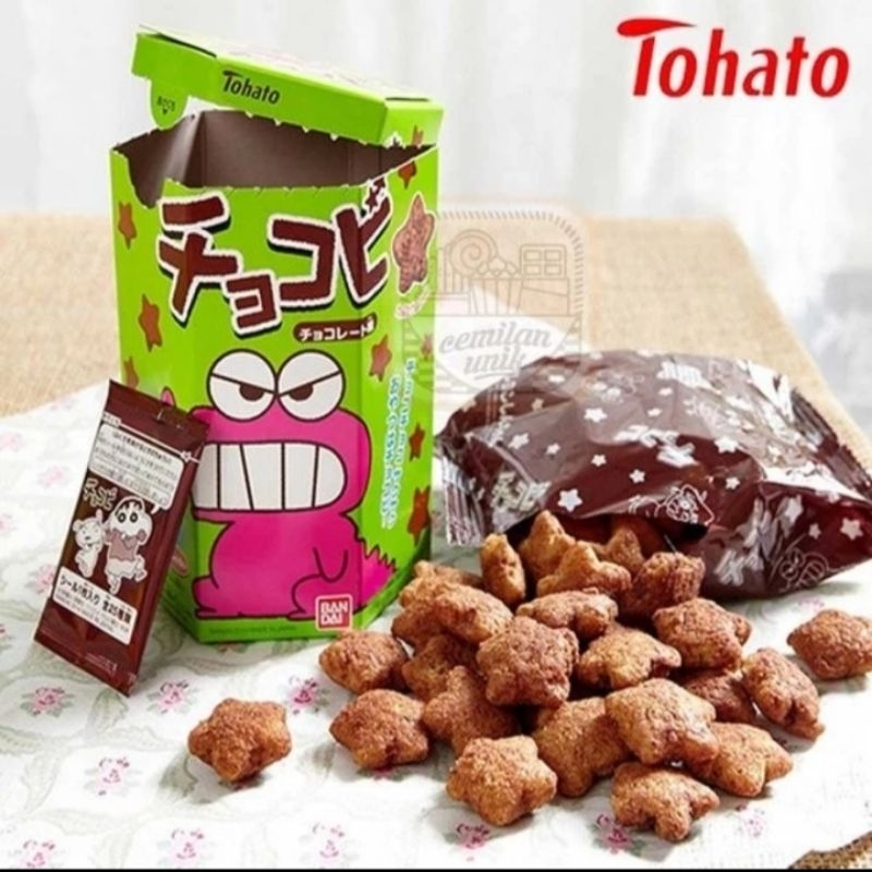 Jual Tohato Chocobi Sinchan snack import Jepang Camilan | Shopee Indonesia