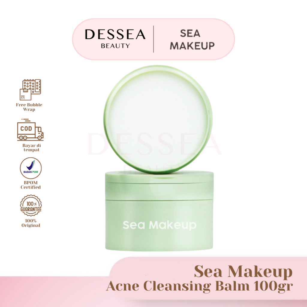 Jual SEA MAKEUP - Acne Butter Cleansing Balm 100gr | Shopee Indonesia