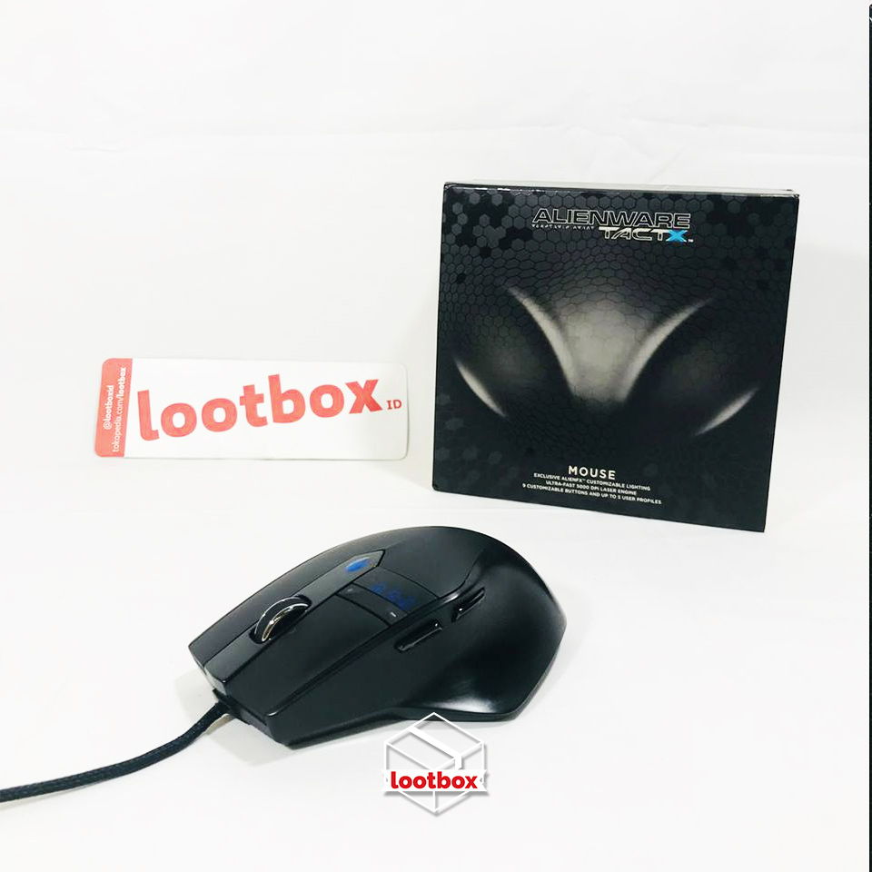 Jual Mouse Gaming Wired Optical Alienware Tactx MG900 [SECOND] | Shopee ...