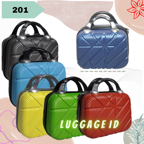 Jual KOPER 201 10INCH KOPER MINI BEAUTY CASE TAS MAKE UP | Shopee Indonesia