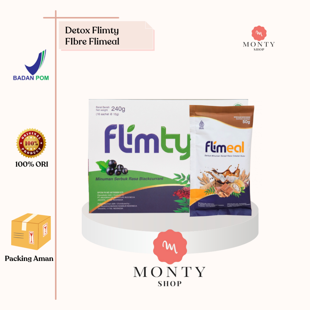 Jual Detox Flimty FIbre Flimeal Minuman | Antidioksidan Rasa ...