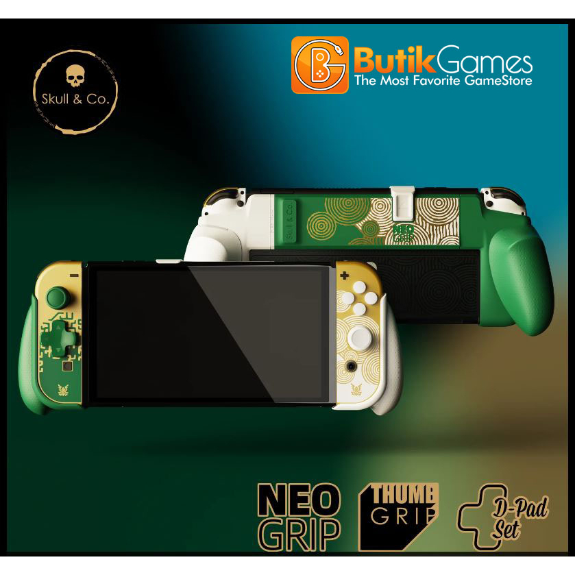 Jual Skull & Co Hand Grip NeoGrip Nintendo Switch OLED | Shopee Indonesia
