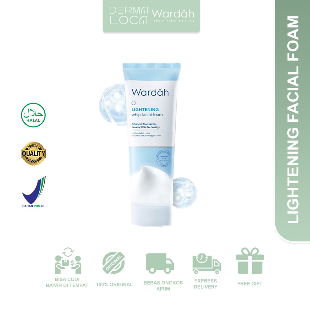 Jual Wardah Lightening Whip Facial Foam - Facial Wash dengan Advanced ...
