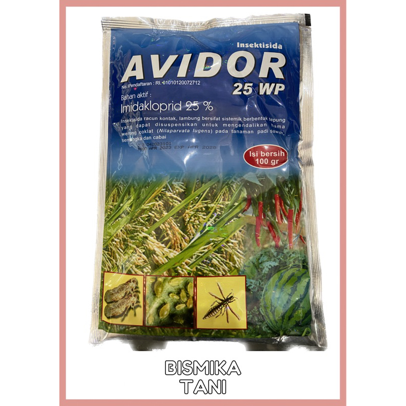 Jual AVIDOR - Insektisida Imidakloprid 25% 100 g | Shopee Indonesia