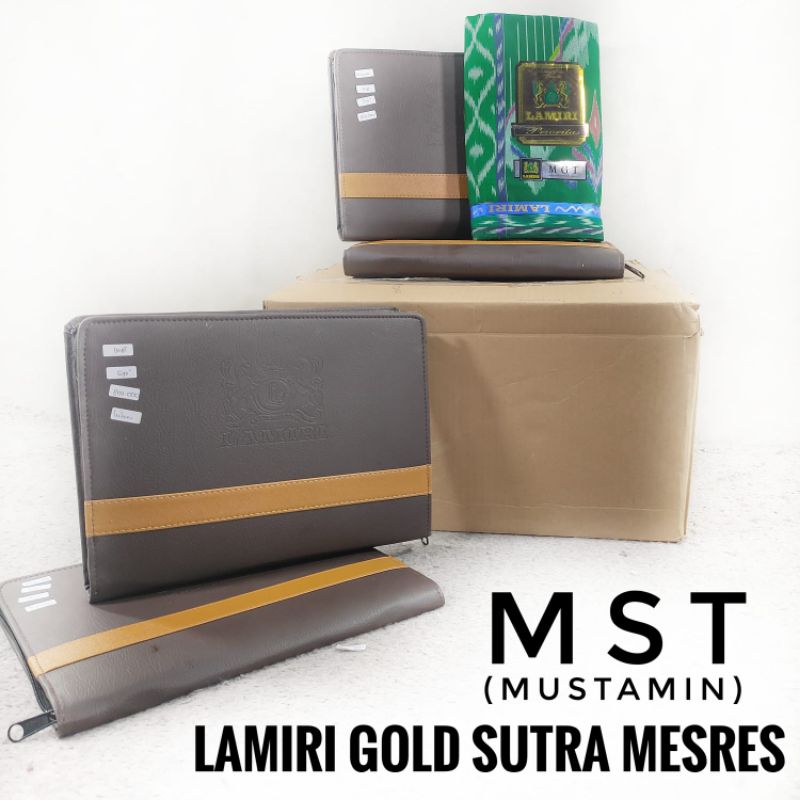 Jual Sarung Lamiri Gold Sutra Mesres Mustamin (Mst) Ecer Grosir SN ...