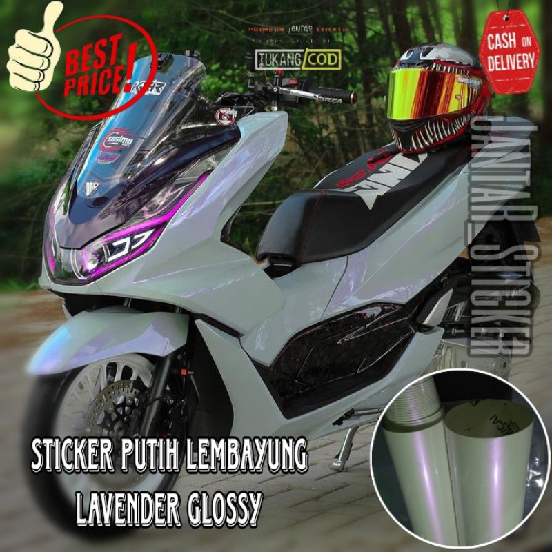 Jual Sticker Scotlite Putih Lembayung Ungu Biru Gold Jenis Glossy dan ...