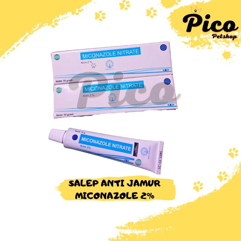 Jual OBAT JAMUR KUCING MICONAZOLE NITRATE 2% CREAM SALEP ANTI JAMUR ...