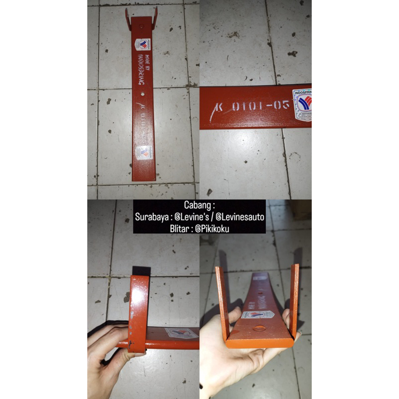 Jual per depan canter nomor 5 K0101 no 5 merk Indospring leaf spring ...