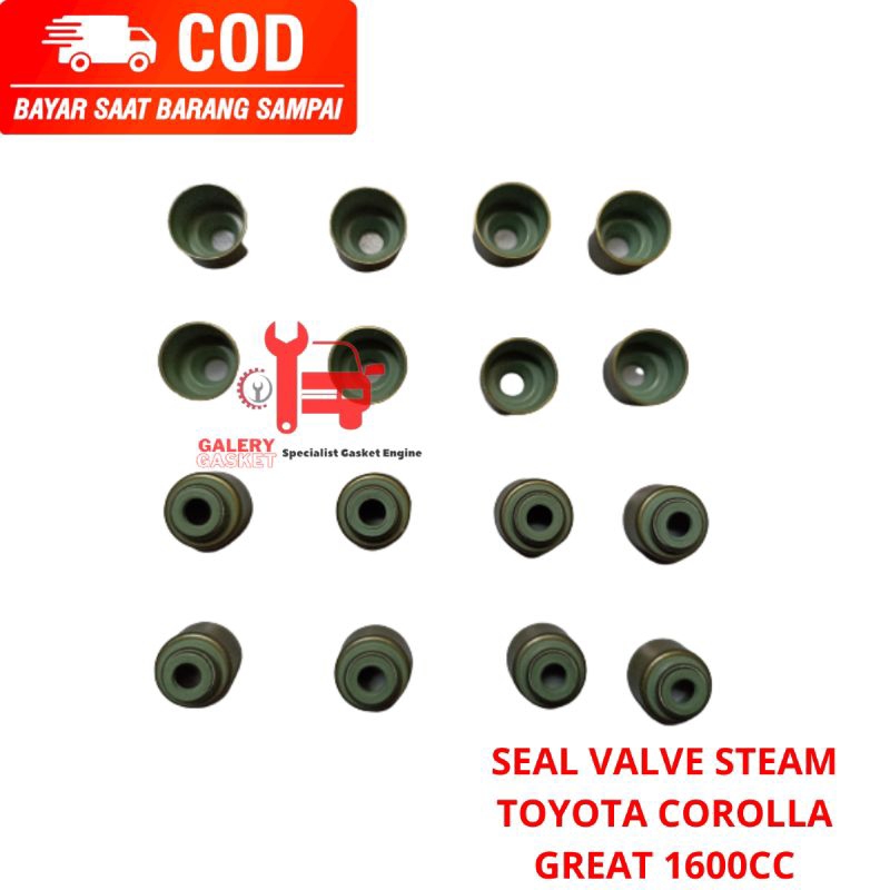 Jual SEAL KLEP TOYOTA GREAT COROLA SOLUNA TWIN CAM SEAL VALVE STEAM SOLUNA GREAT | Shopee Indonesia
