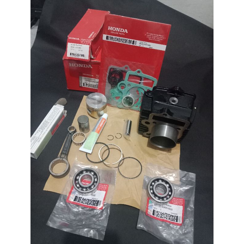 Jual Blok seher komplit isi piston kit GN5 honda supra grand supra x lama win sesuai poto ...