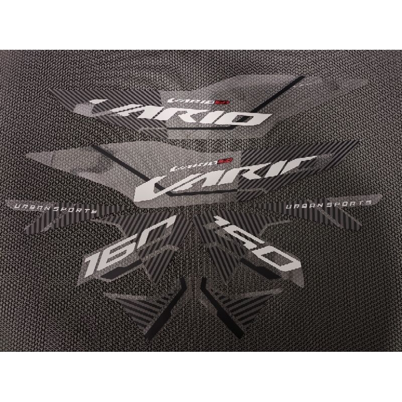 Jual striping sticker transparan Vario 160 desain malaysia | Shopee ...