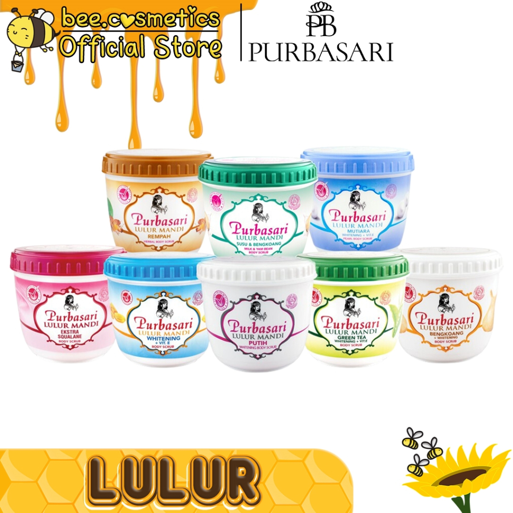 Jual PURBASARI LULUR MANDI / BODY SCRUB WHITENING ( ALOE VERA ...