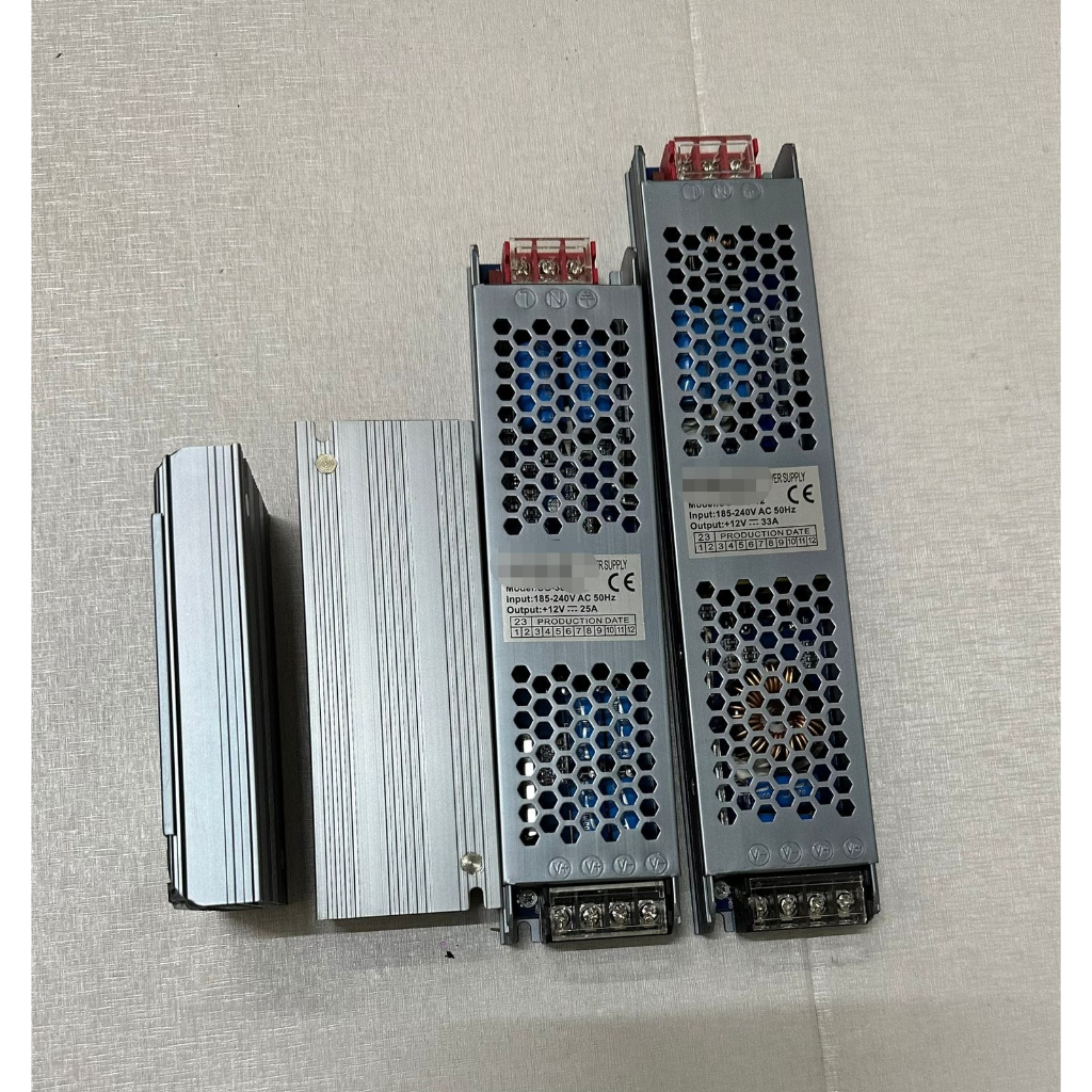 Jual Trafo Adaptor Led Strip Power Supply Slim DC 12V Greey 100W,300W,400W | Shopee Indonesia