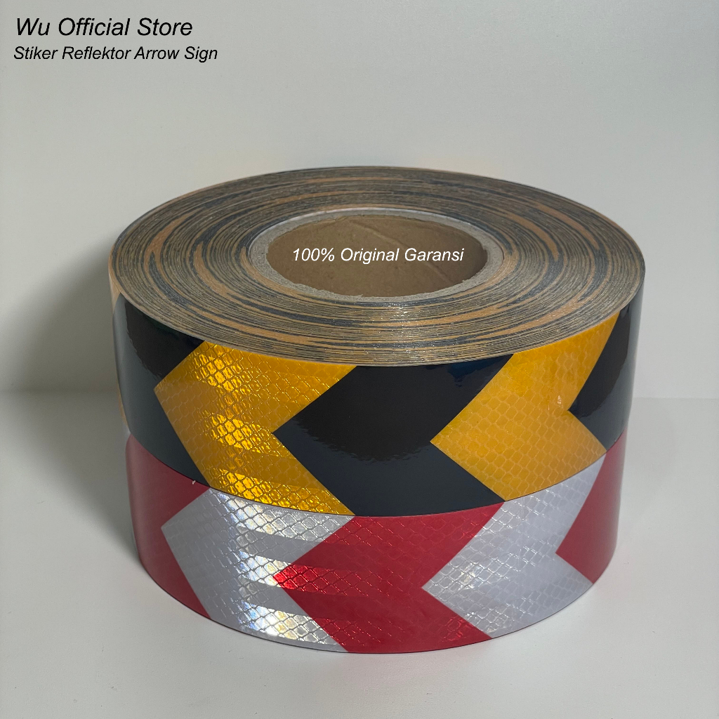 Jual Stiker Reflektor Panah Arrow Sign Sticker Pemantul Cahaya ...