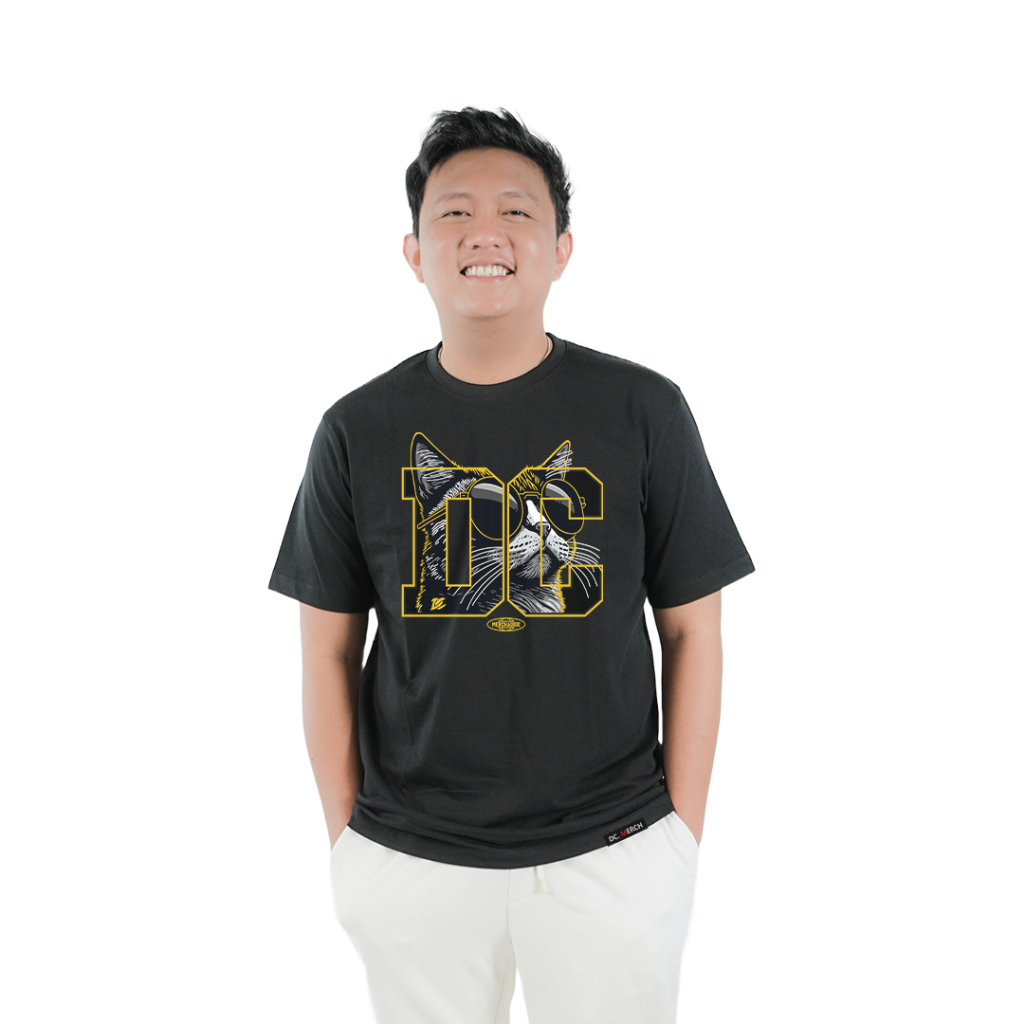 Jual DC OFFICIAL MERCHANDISE KAOS | DC CAT BLK | Shopee Indonesia