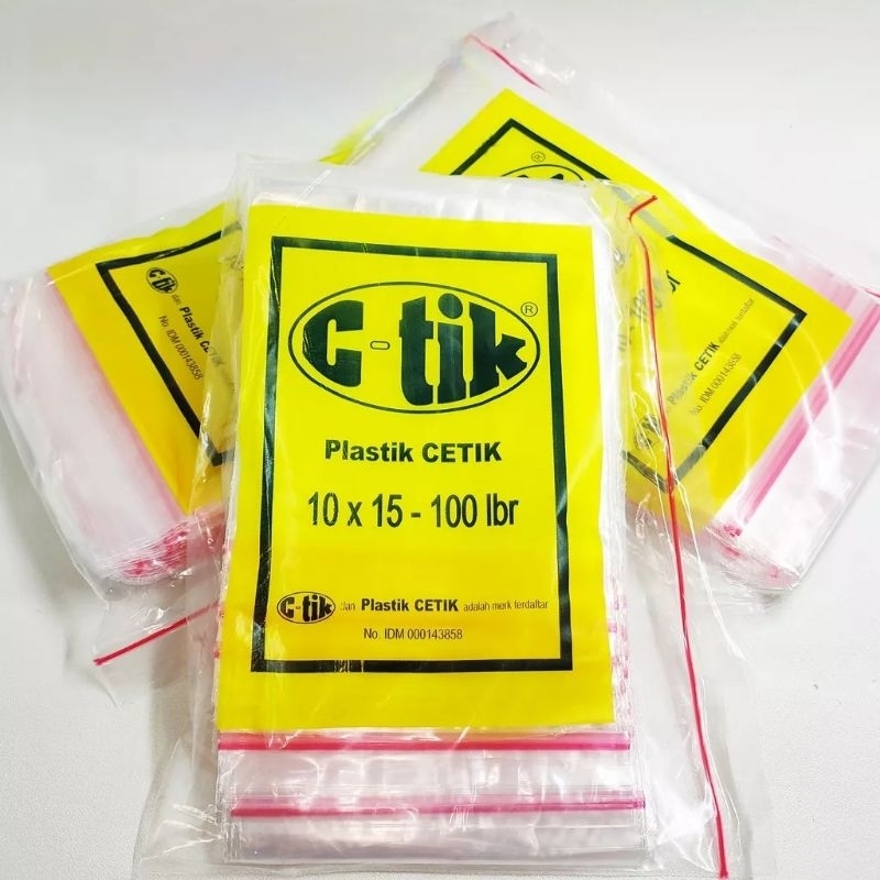 Jual Plastik Klip Ctik 10x15 Cm - 100 pcs | Shopee Indonesia
