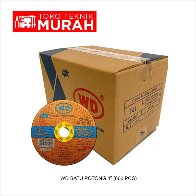Jual wd 4 inch batu gerinda gurinda potong cutting dus besar dos 600 ...