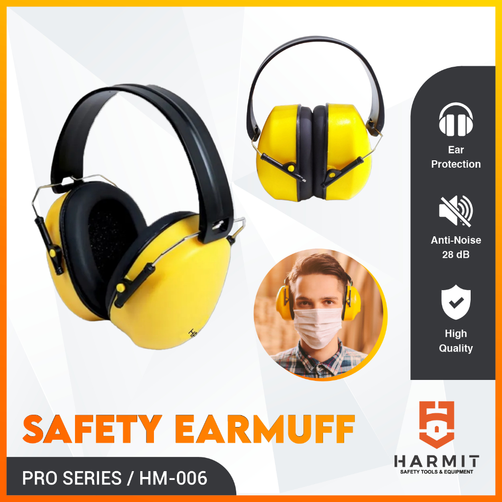 Jual HARMIT Safety Earmuff Pro Series - Pelindung Penutup Telinga ...