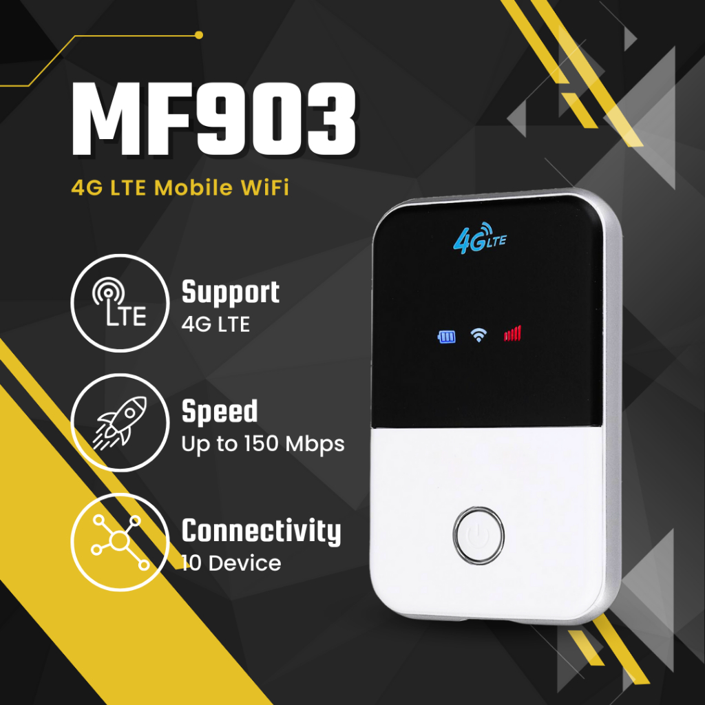 Jual Modem Mifi MF903 4G LTE Wireless Mobile Wifi Router Pocket Outdoor ...