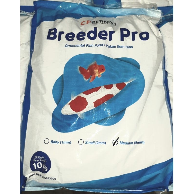 Jual BREEDER PRO 10kg / SAK / breederpro pakan koi | Shopee Indonesia
