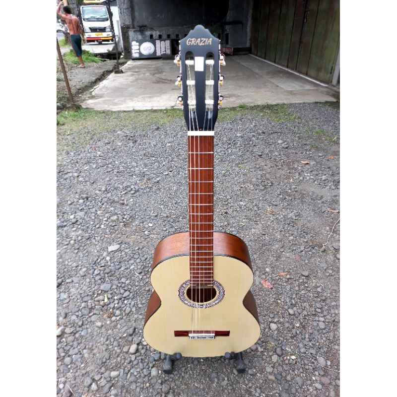 Jual GITAR CLASSIC ORIGINAL GRAZIA CL 05 N GITAR KLASIK NYLON NILON ...