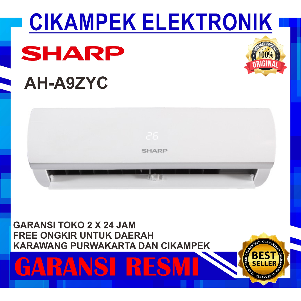 Jual AC SHARP AH-A9ZCY 1 PK A9 A9ZCY STANDAR 1PK A9ZCY | Shopee Indonesia