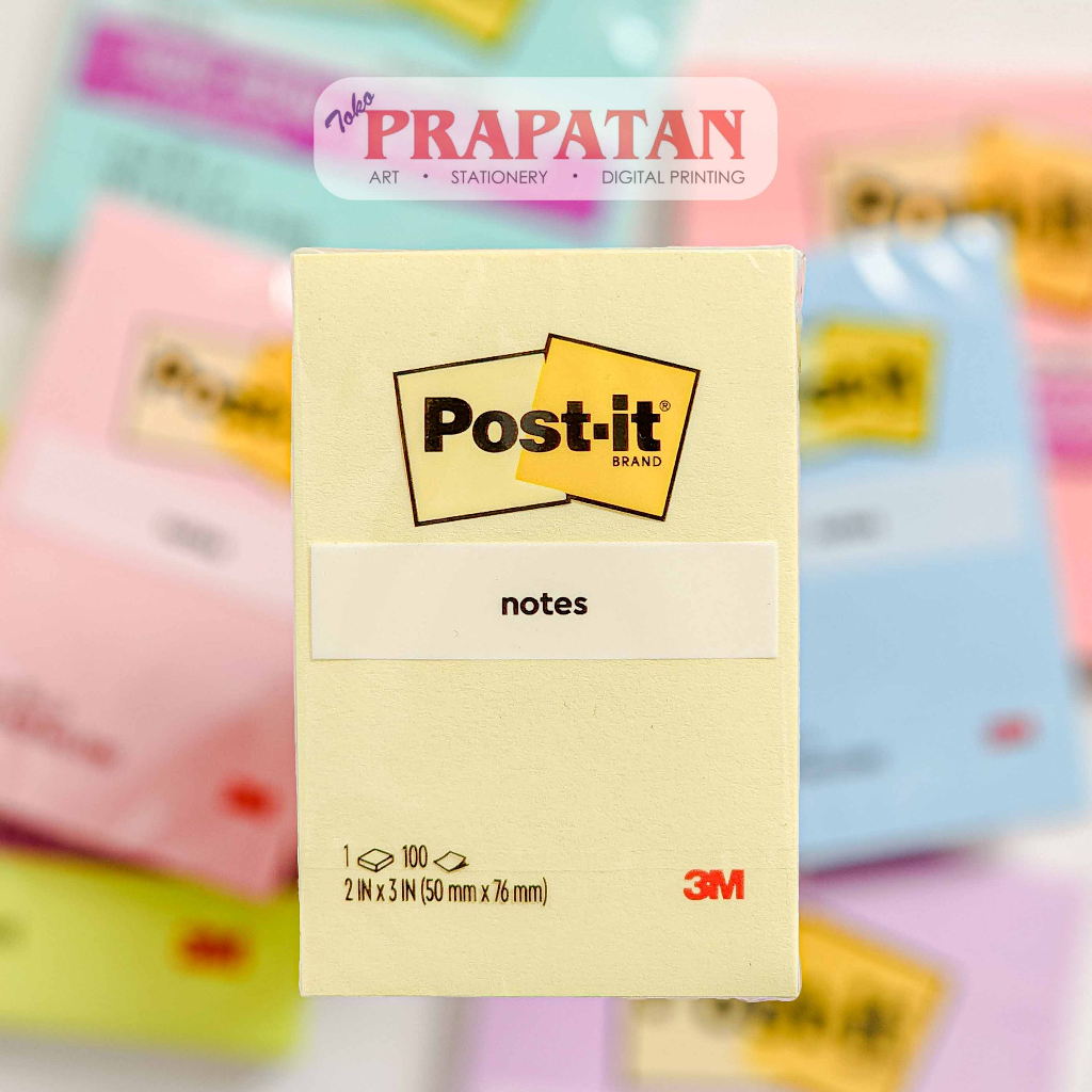 Jual Post it 3M 656 Sticky Note 50x76mm | Notes Memo Tempel | Shopee ...