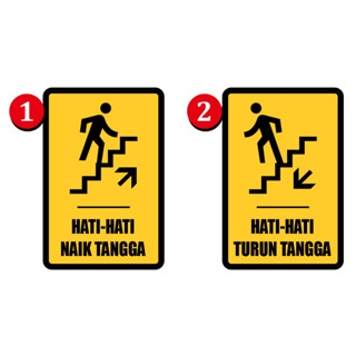Jual Rambu - Rambu Naik dan Turun Tangga | Shopee Indonesia
