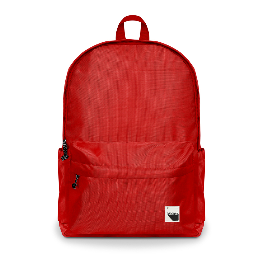 Jual Scratchline Daily Backpack Red Tas Ransel Unisex | Shopee Indonesia
