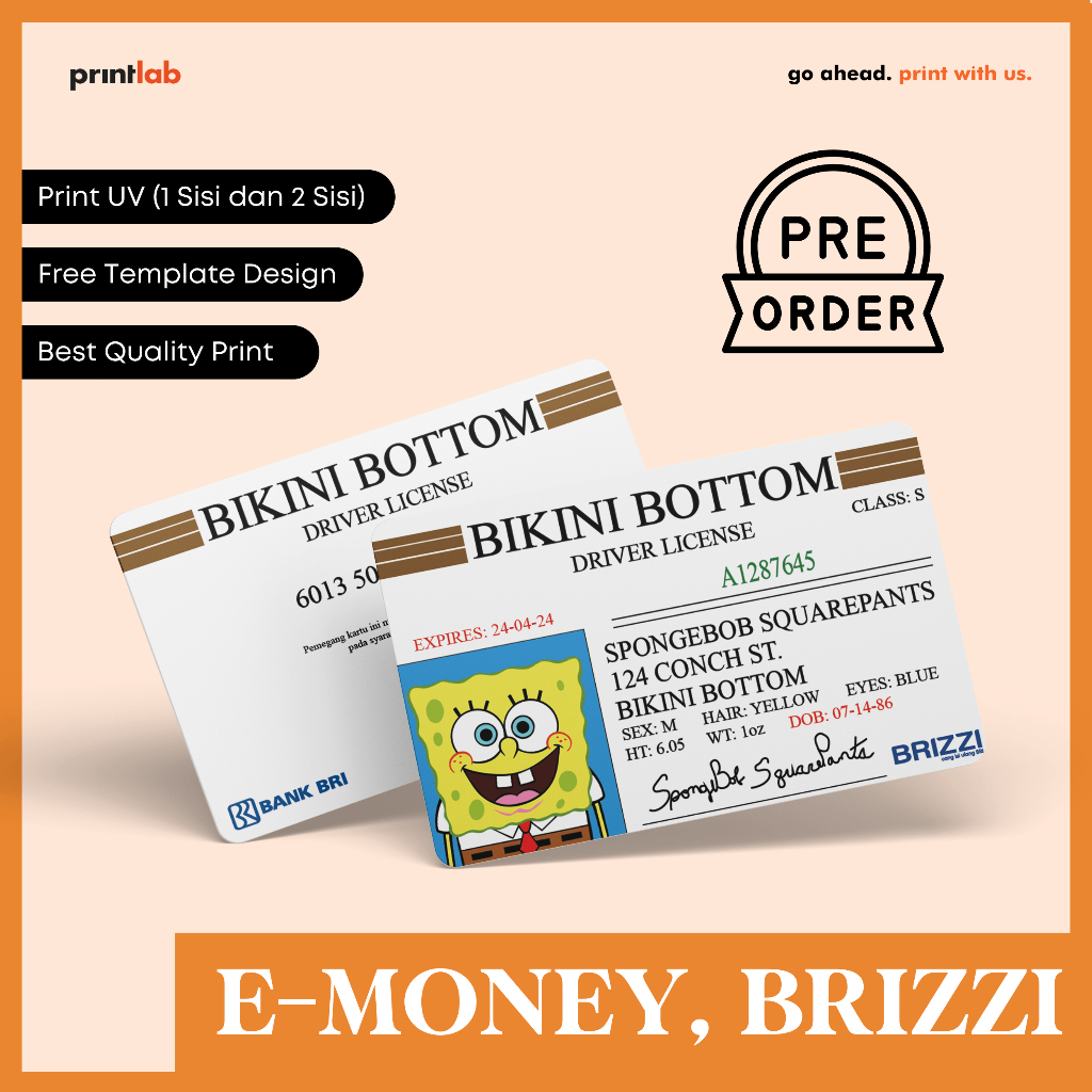 Jual CUSTOM PRINT UV KARTU E MONEY E TOLL BRIZZI BRI FLAZZ BCA GEN 2 E MONEY MANDIRI TAPCASH BNI ...