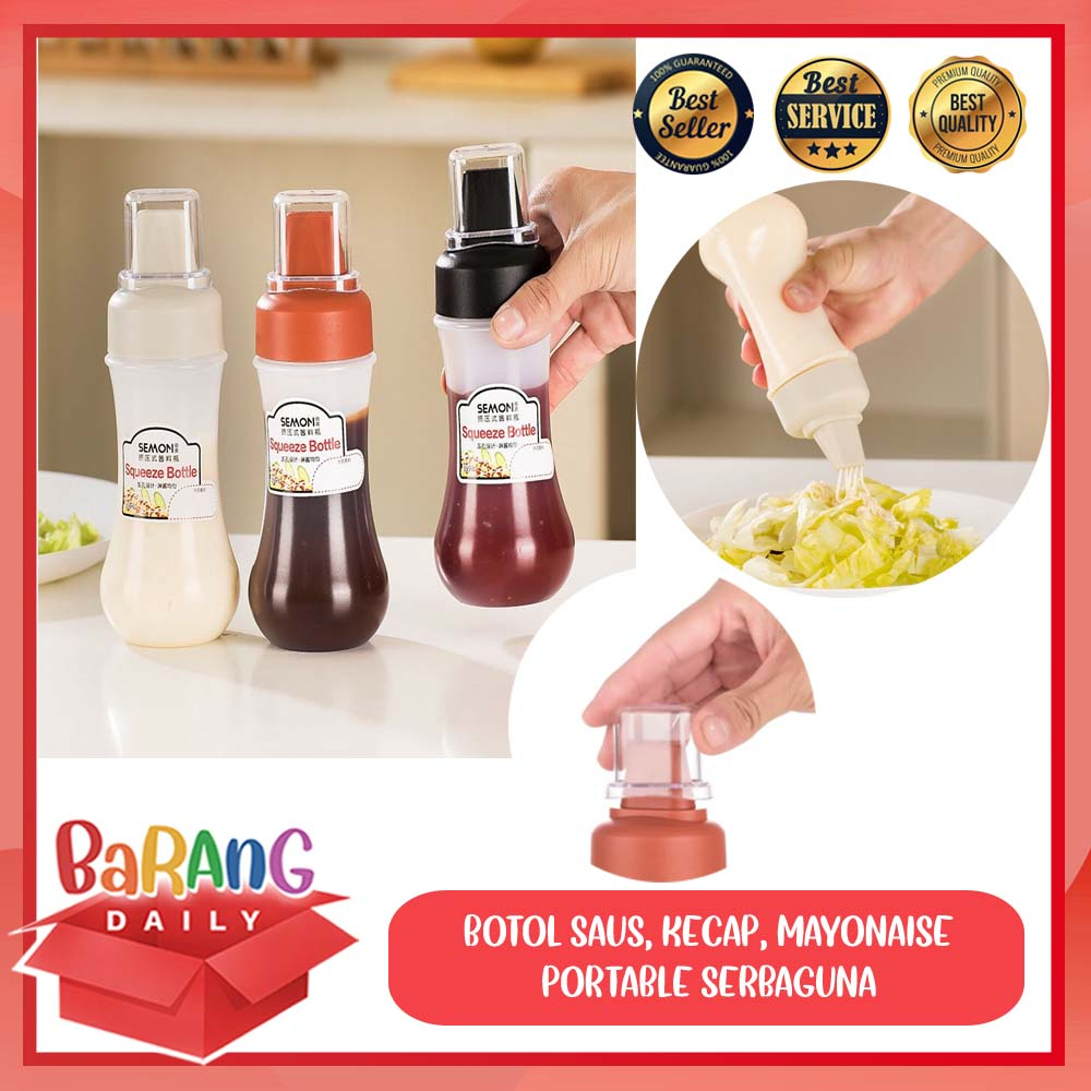 Jual Botol Saus Botol Kecap Botol Mayonaise Saos Portable Serbaguna ...